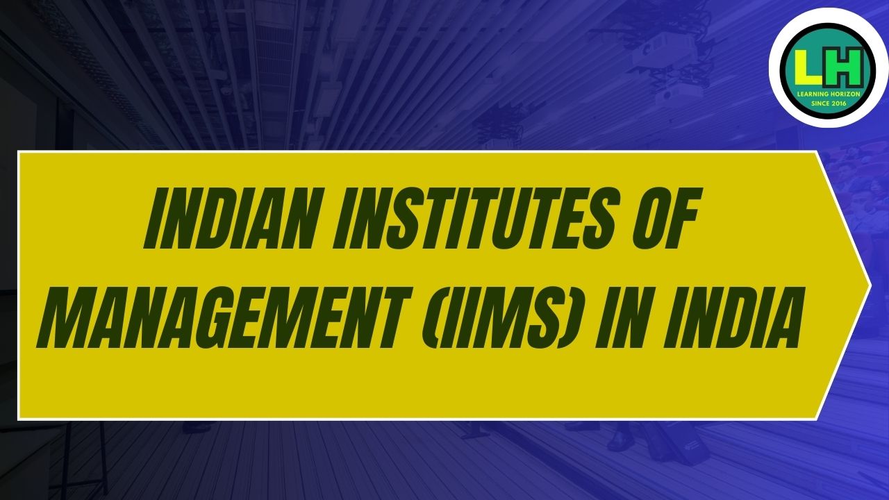 Indian Institutes of Management (IIMs) in India :Establishment year ...
