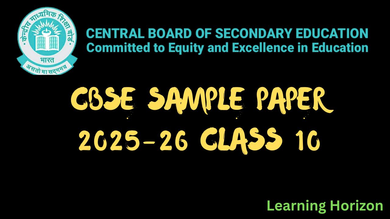 CBSE sample paper 2025-26 class 10 : class 12